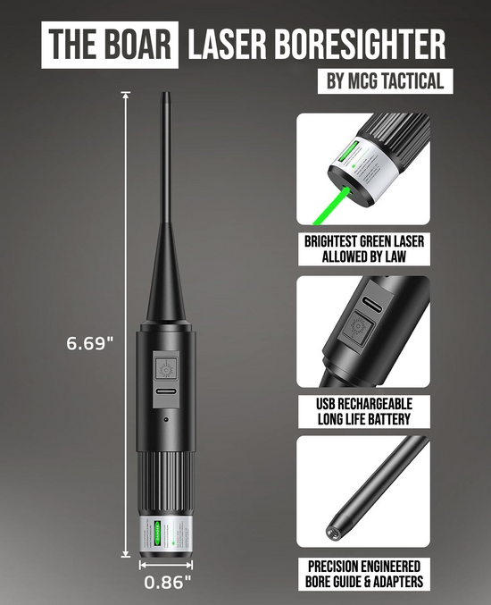 Boar Green Boresighter – MCGTactical