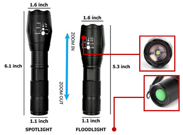 Barracuda Tactical Flashlight – MCGTactical